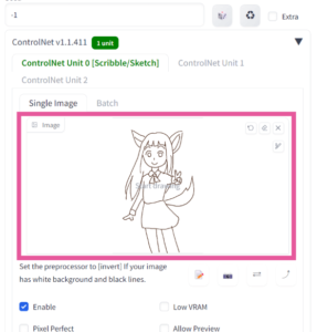 【Stable Diffusion】Scribbleで落書きがステキな絵に大変身！ | るんるんスケッチ