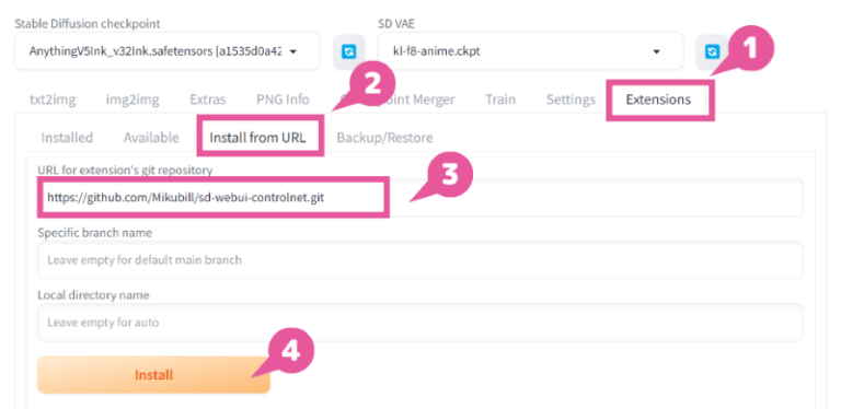 【Stable Diffusion】Scribbleで落書きがステキな絵に大変身！ | るんるんスケッチ
