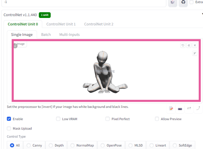 【Stable Diffusion】3D人形×OpenPoseで思い通りのポーズを描く | るんるんスケッチ